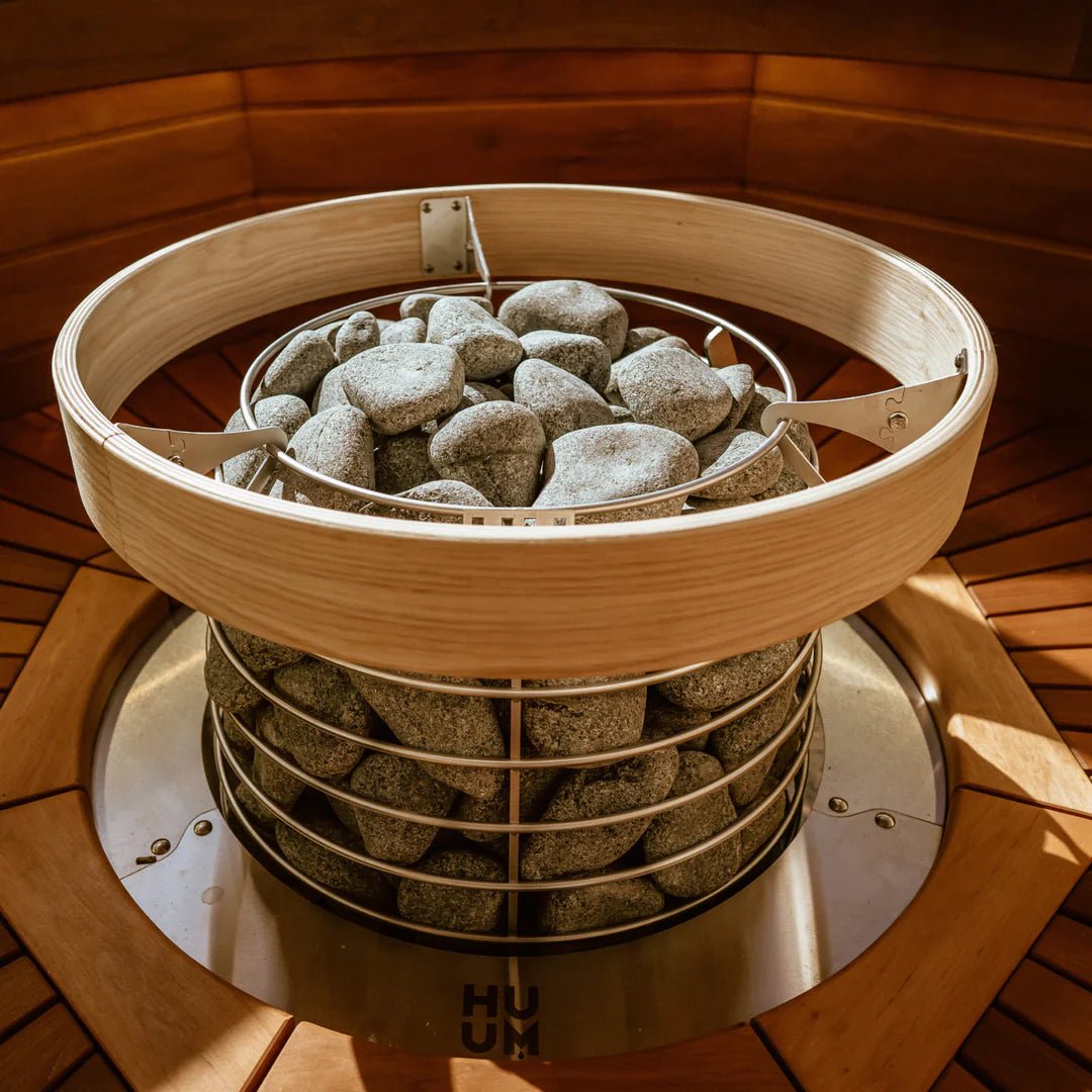 HUUM Electric Sauna Heaters - DROP - HIVE - CLIFF - STEEL — Secret Saunas