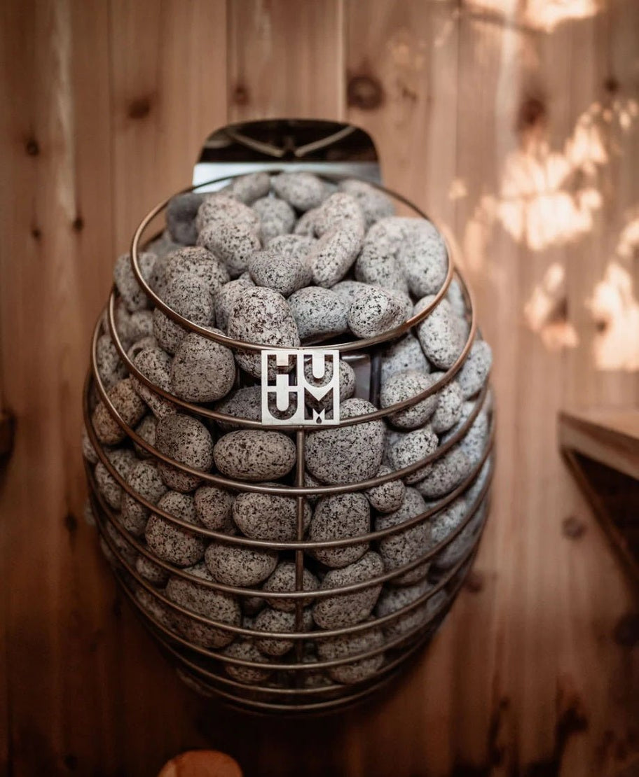 HUUM Electric Sauna Heaters - DROP - HIVE - CLIFF - STEEL — Secret Saunas